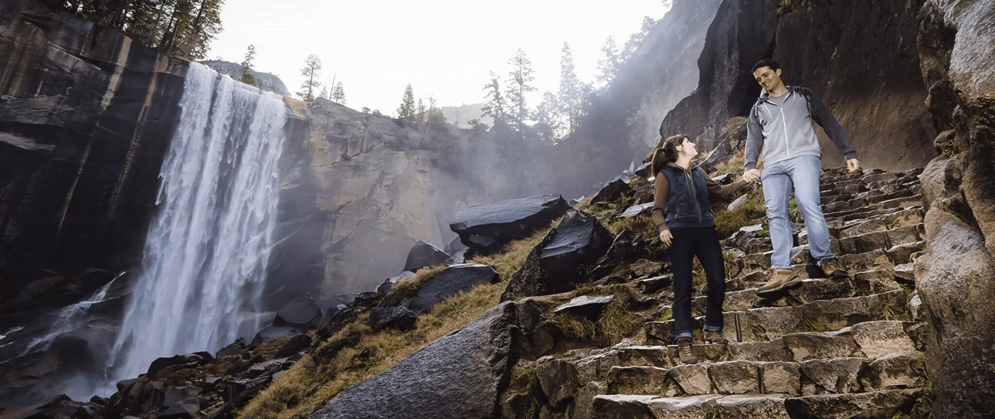 Vernal Fall, Yosemite | Hike the Vernal Fall Footbridge & Beyond
