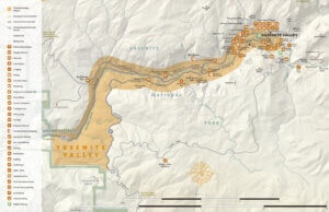 Yosemite Regions | Places in Yosemite and Yosemite Area Map | Discover ...